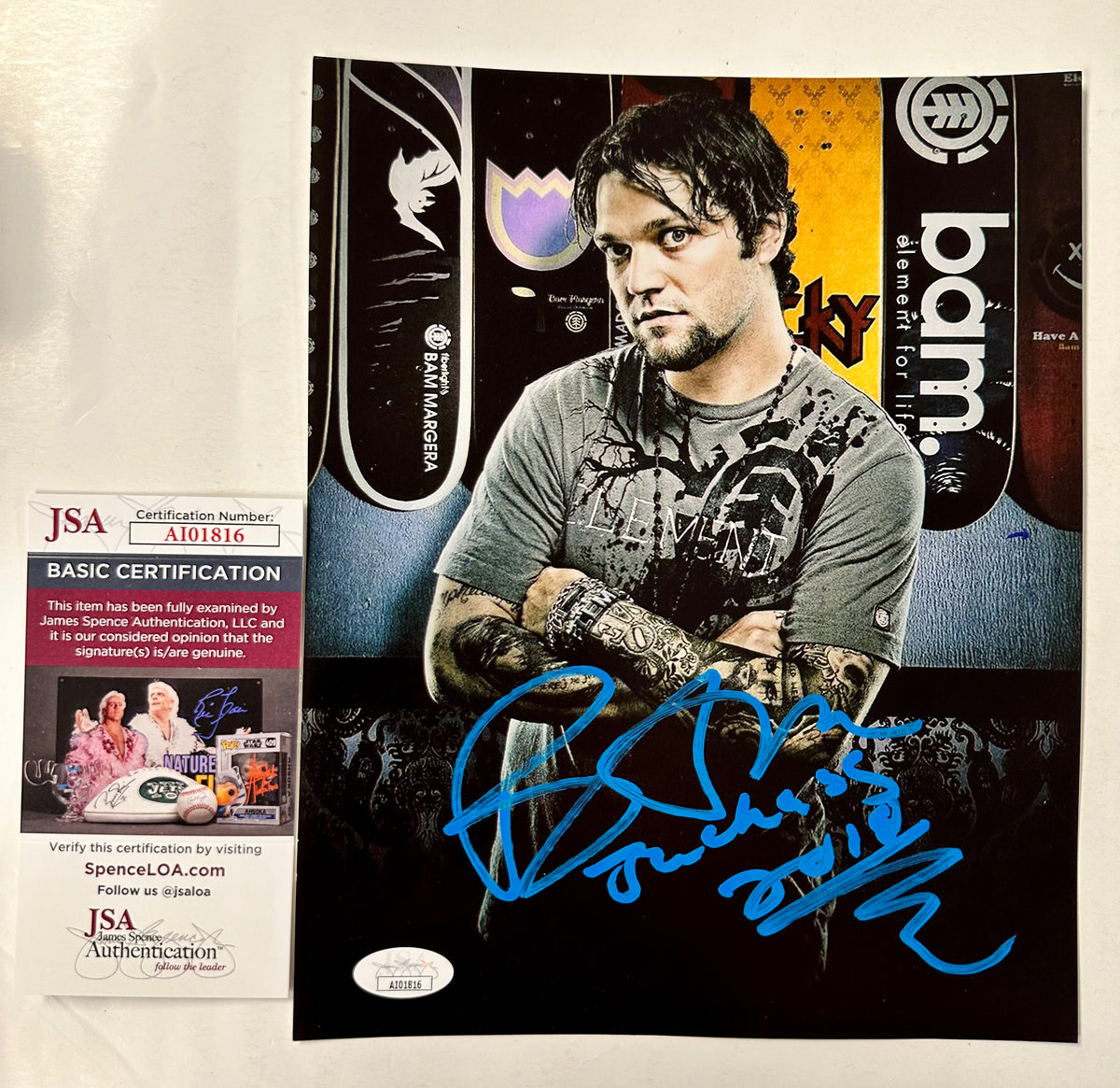 jamison newlander autograph