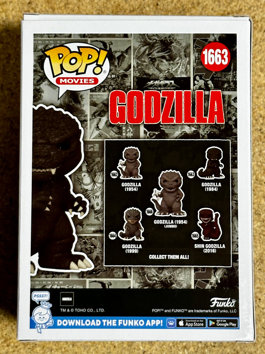 Funko Pop! Movies Godzilla (1984) #1663 Return Of Godzilla (Gojira) 20 ...