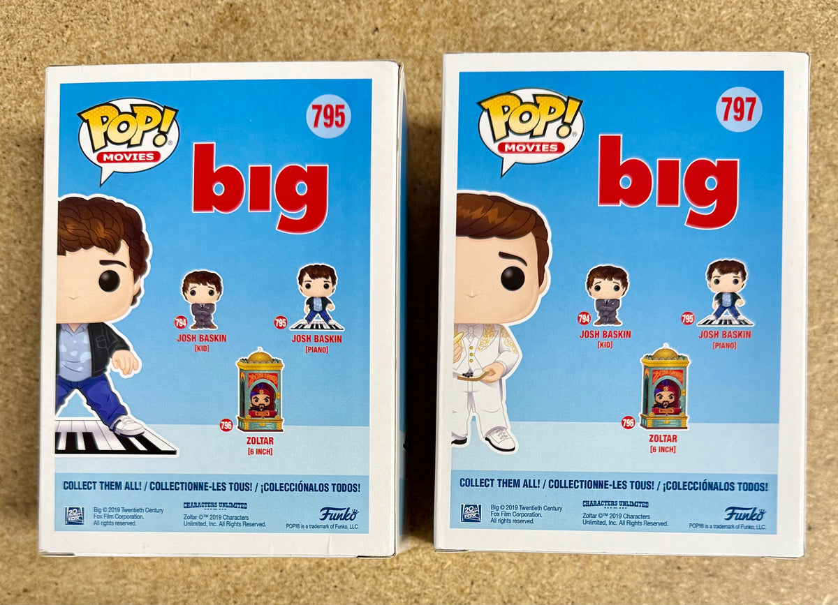 Funko Pop Movies “BIG” Josh Baskin On Piano & In Suit Vaulted Exclusiv ...
