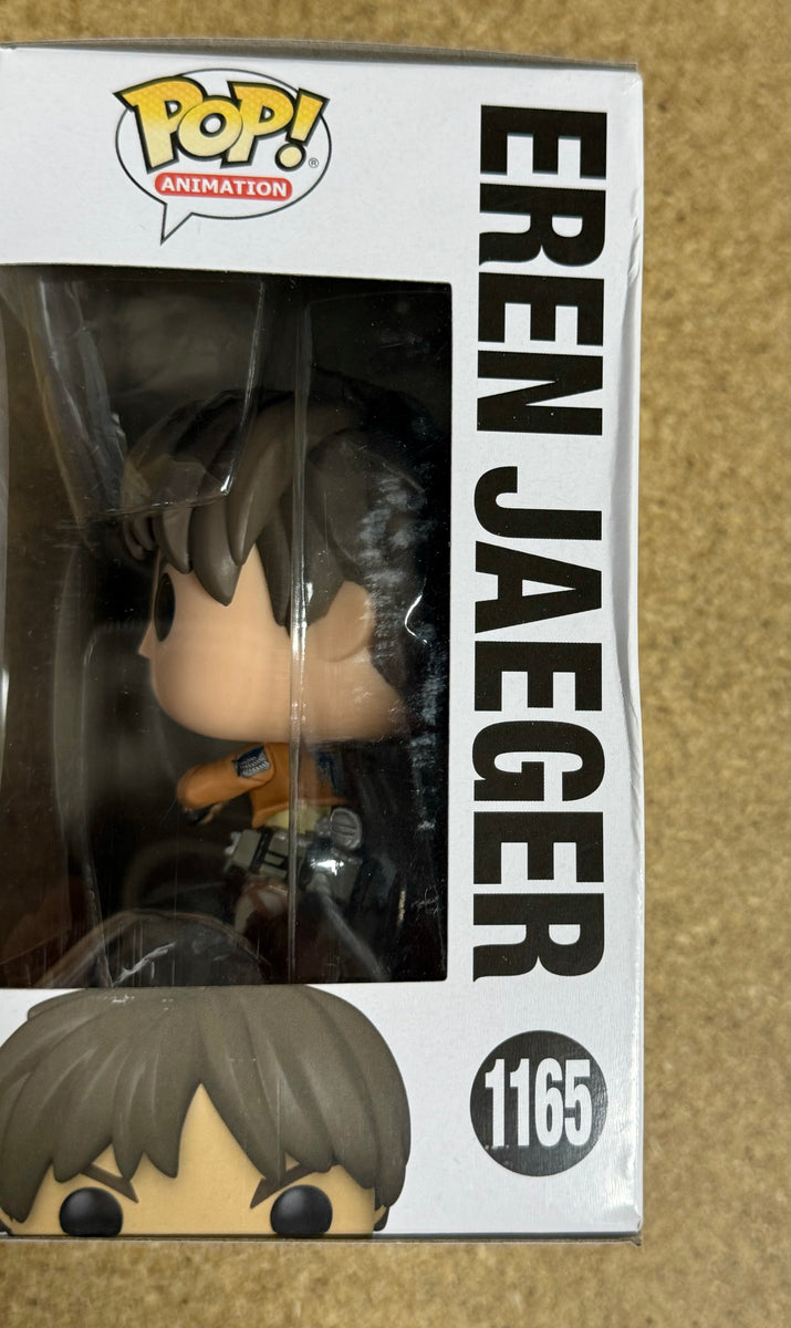 Funko Pop! Animation Eren Jaeger Leaping #1165 Attack On Titan AOT 202 ...