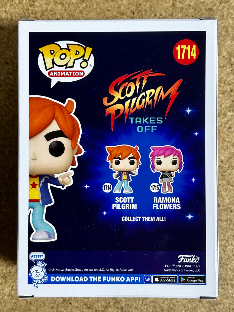 Funko Pop! Animation Scott Pilgrim #1714 Netflix Scott Pilgrim Takes O ...