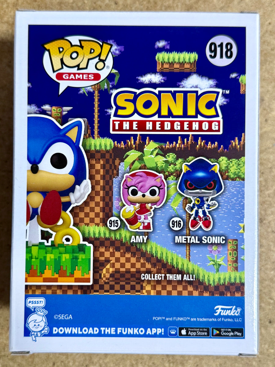 Funko Pop! Games Sonic the Hedgehog Ring Scatter #918 Sega PX Previews ...