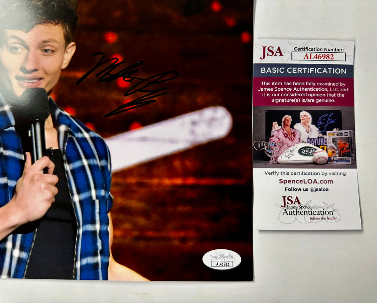 Stand Up Comedian Matt Rife Signed Glossy 8x10 Photo With PSA COA Wild ...