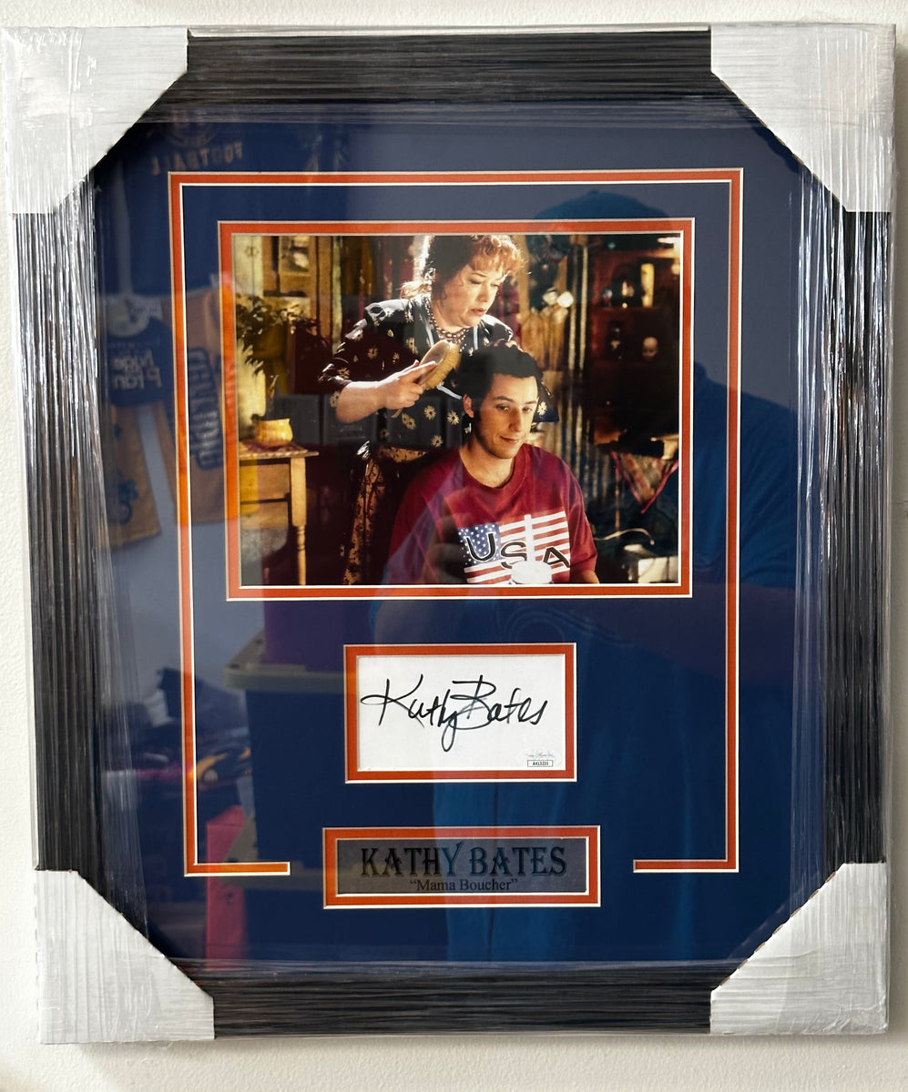 Kathy Bates Signed & Framed Index Card With Mama Boucher 8X10 The Wate ...