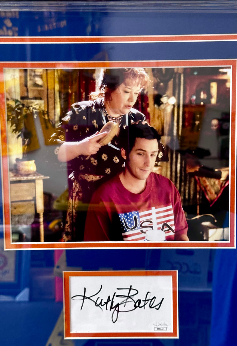 Kathy Bates Signed & Framed Index Card With Mama Boucher 8X10 The Wate ...