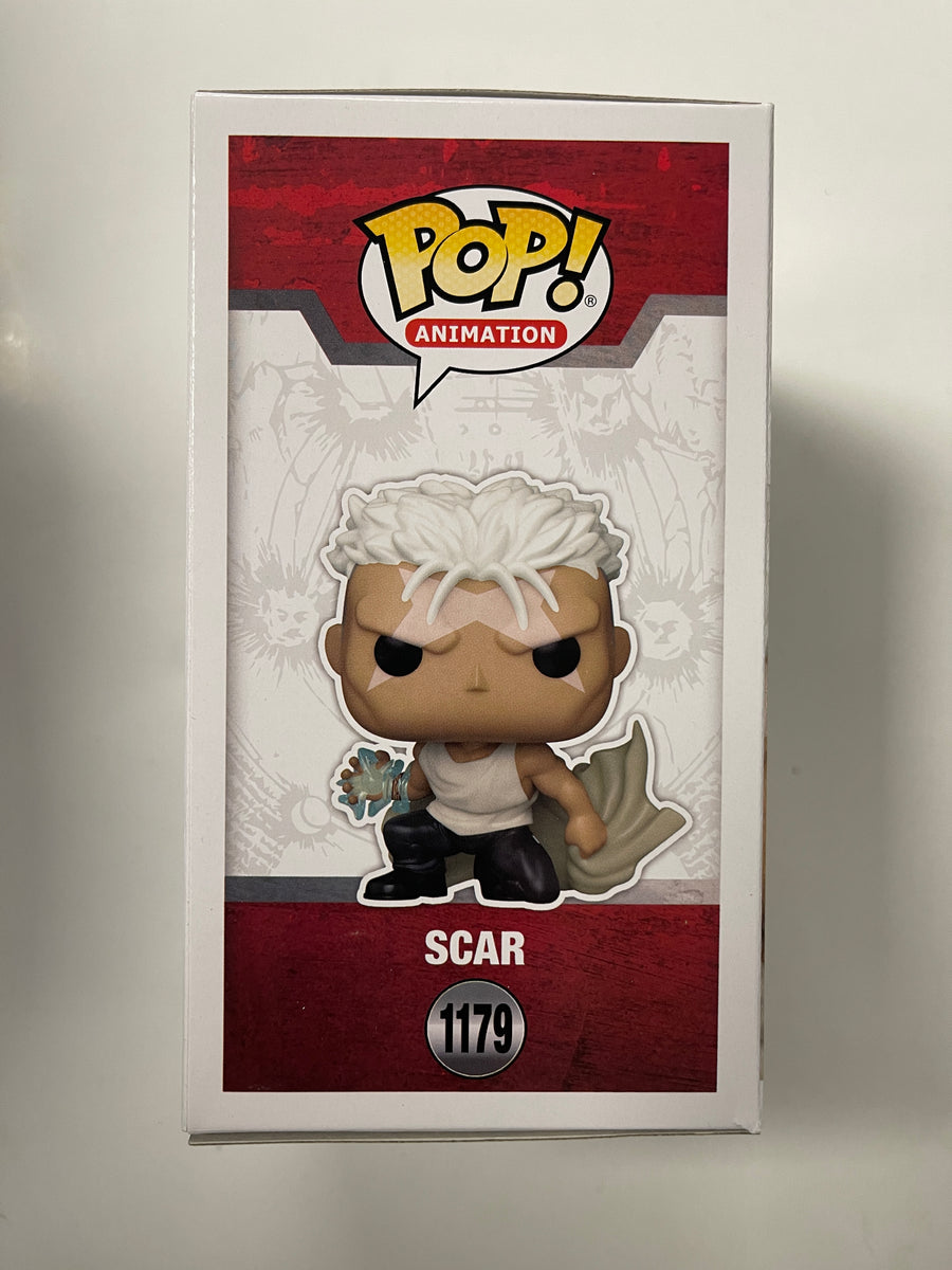 Funko Pop! Animation Scar #1179 FullMetal Alchemist Brotherhood 2022 ...