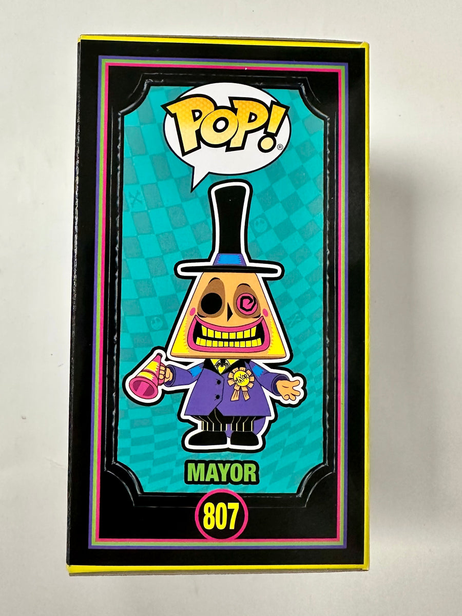 Funko Pop! Disney Black Light Mayor #807 Nightmare Before Christmas 20 ...