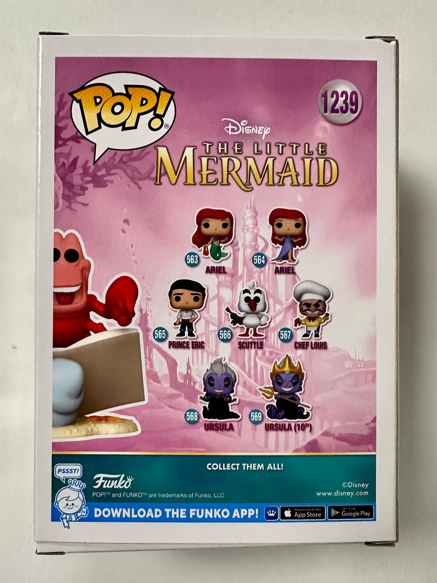 Funko Pop! Disney Conductor Sebastian #1139 The Little Mermaid 2022 EE ...