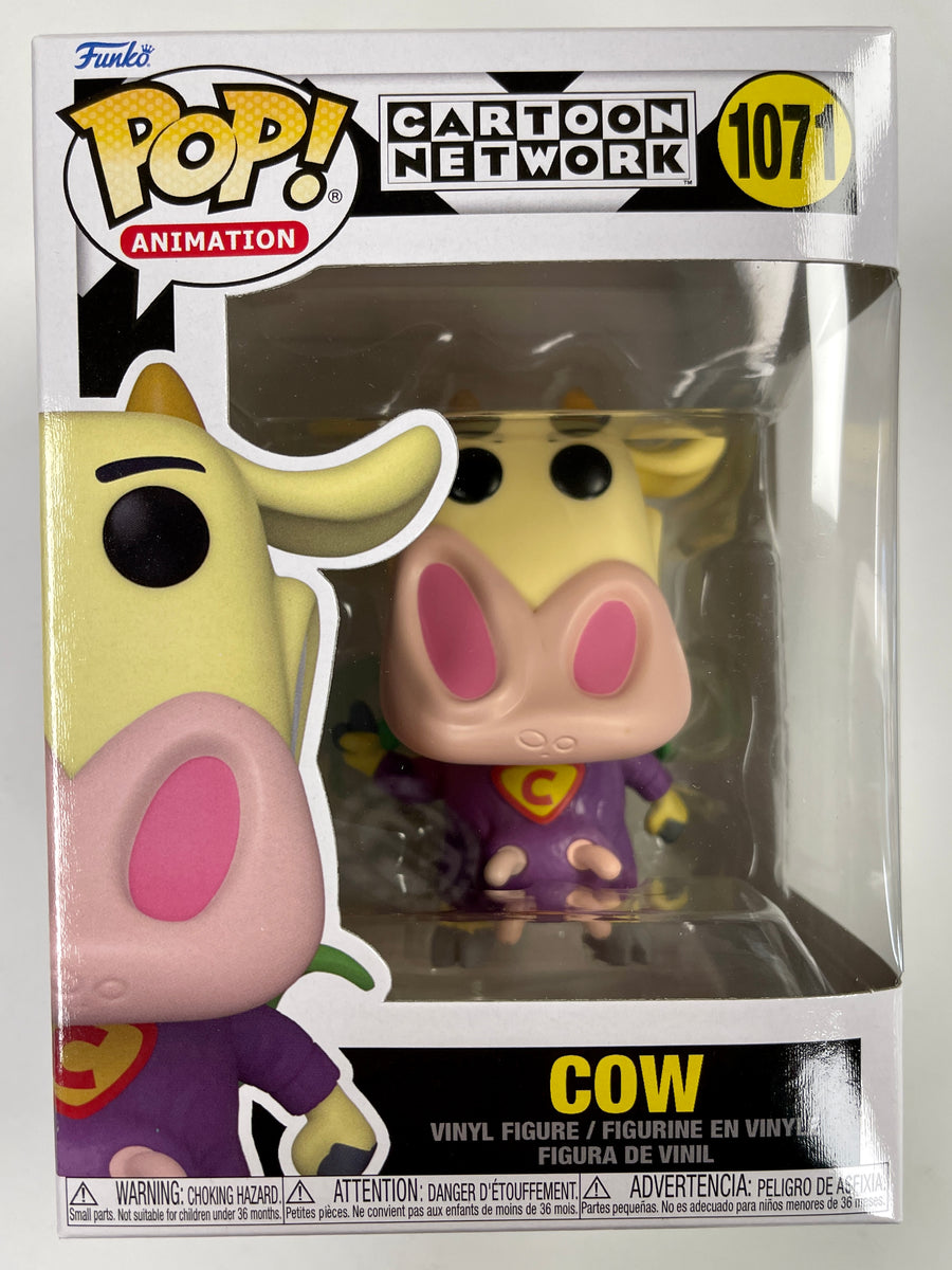 Funko Pop! Animation Super Cow #1071 Cow & Chicken Cartoon Network 202 ...