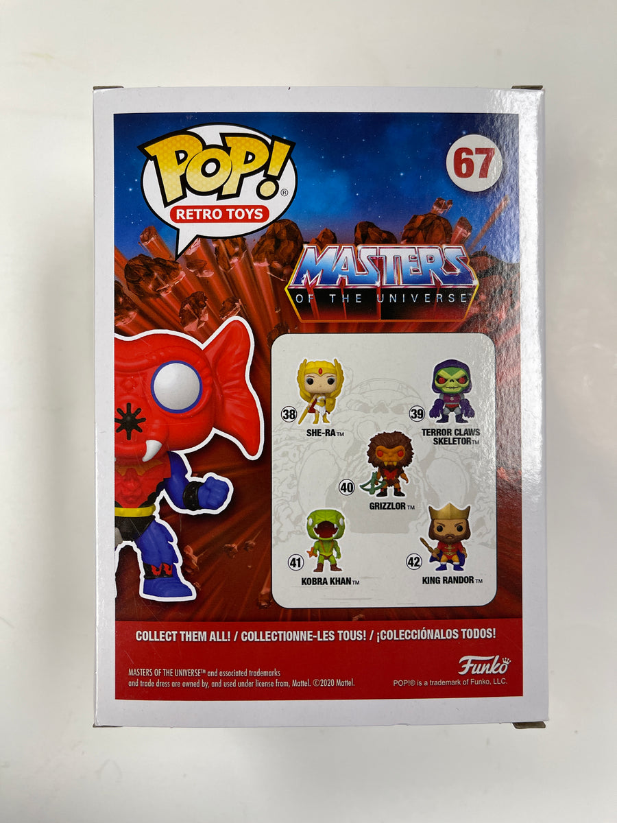 Funko Pop! Retro Toys Mantenna #67 Masters Of The Universe 2021 Spring ...