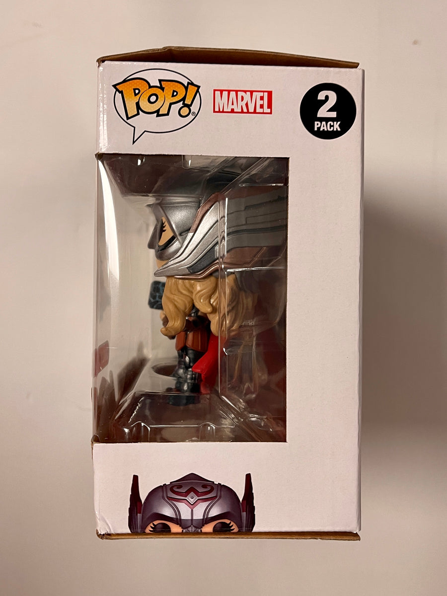 Funko Pop! Marvel Thor & Mighty Thor 2-Pack MCU Love & Thunder 2022 Ta – Mustang Comics