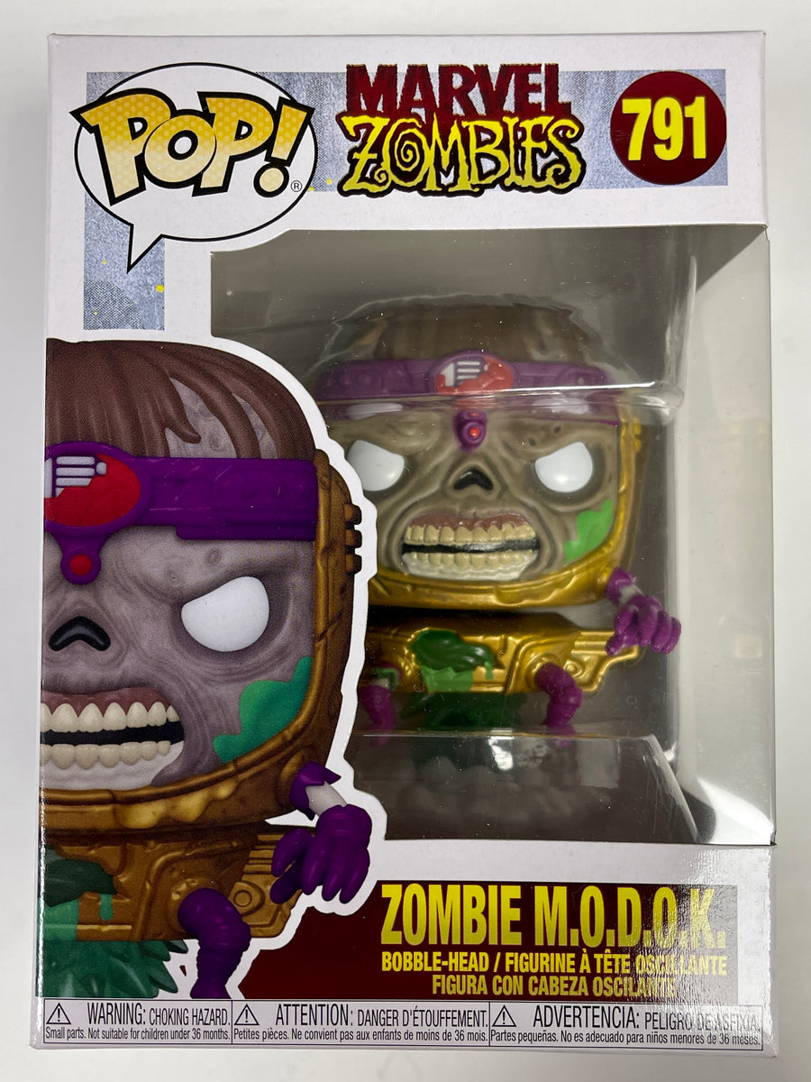 Funko Pop! Marvel Zombies Zombie Modok #791 Marvel Comics Villain 2020 ...